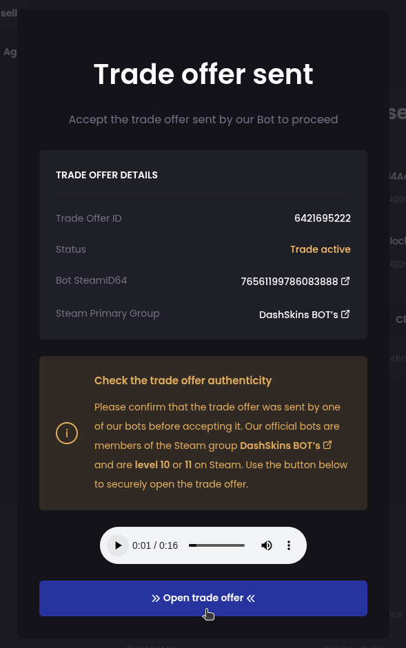 Dashskins.com.br - FAQ