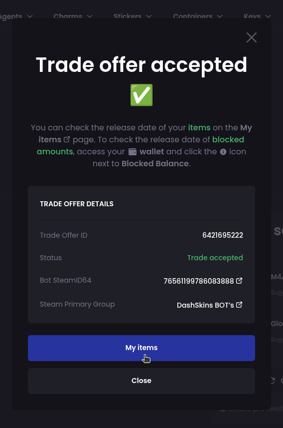 Dashskins.com.br - FAQ