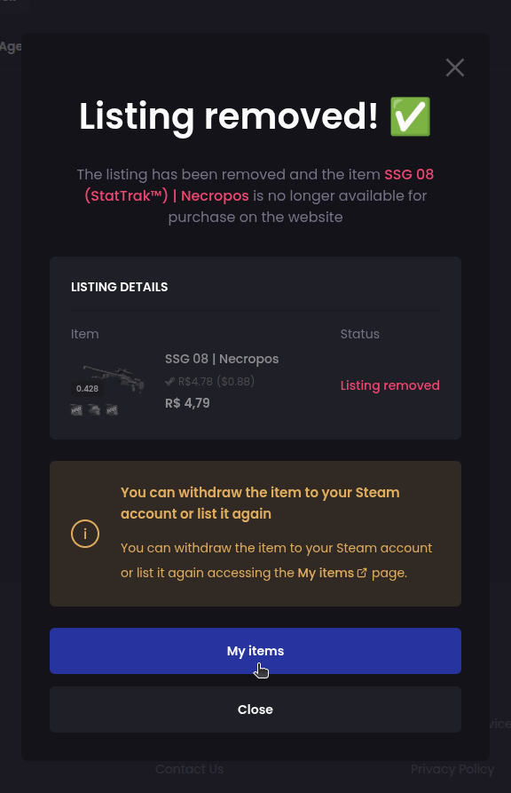 Dashskins.com.br - FAQ