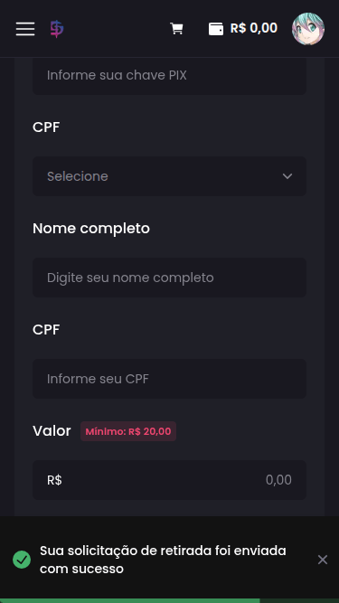 Dashskins.com.br - Perguntas frequentes